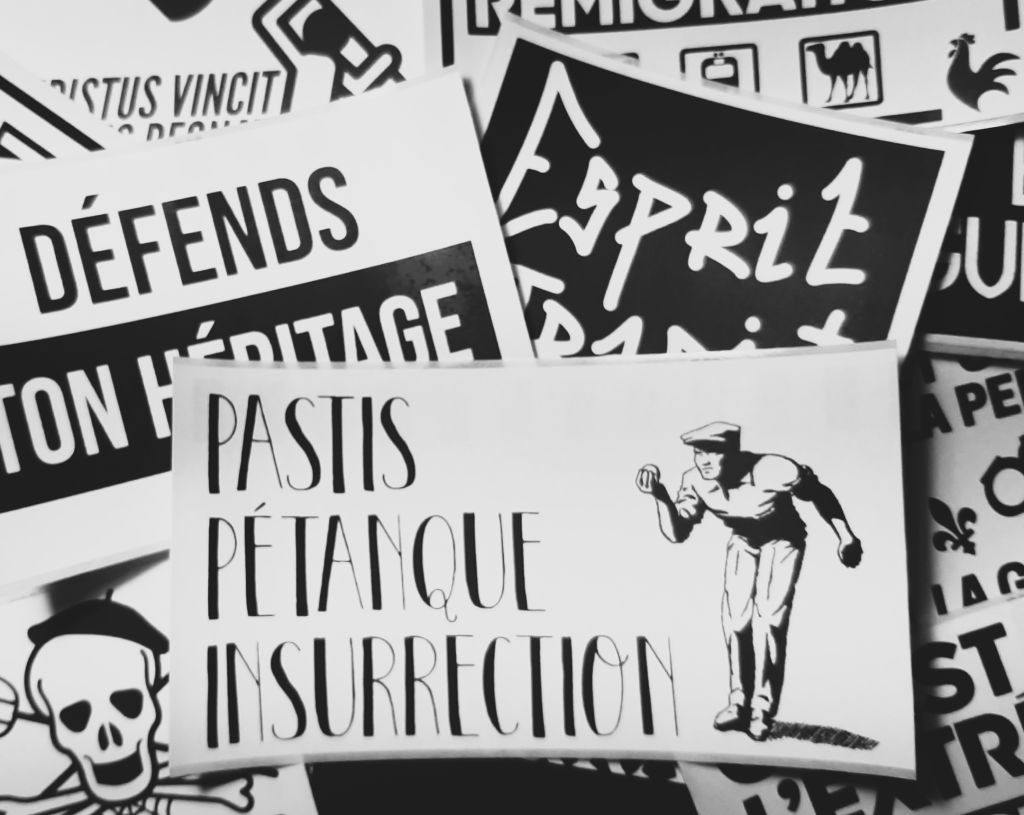 Autocollants, Drapeaux et T-shirts - Action Locale